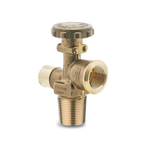 LPG Cylinder Handwheel POL-Outlet Valves: 452-3-a Series | Rotarex SRG